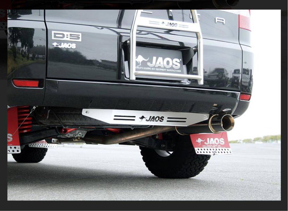 Yahoo!オークション - JAOS デリカ スキッドプレート フロント リヤ セ...