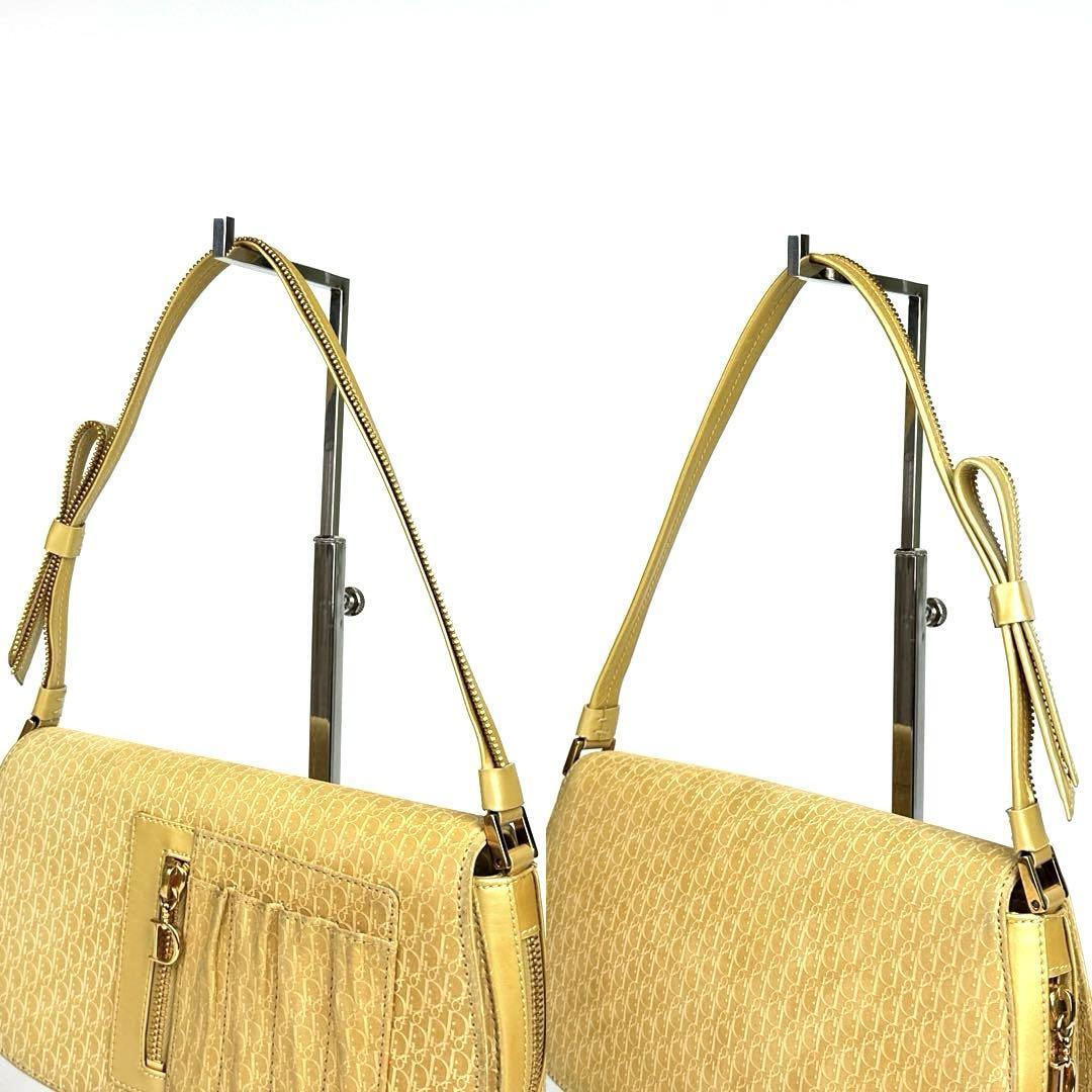美品】Christian Dior ディオール ワンショルダー 肩掛け 美品】Christian Dior ディオール ワンショルダー 肩掛け