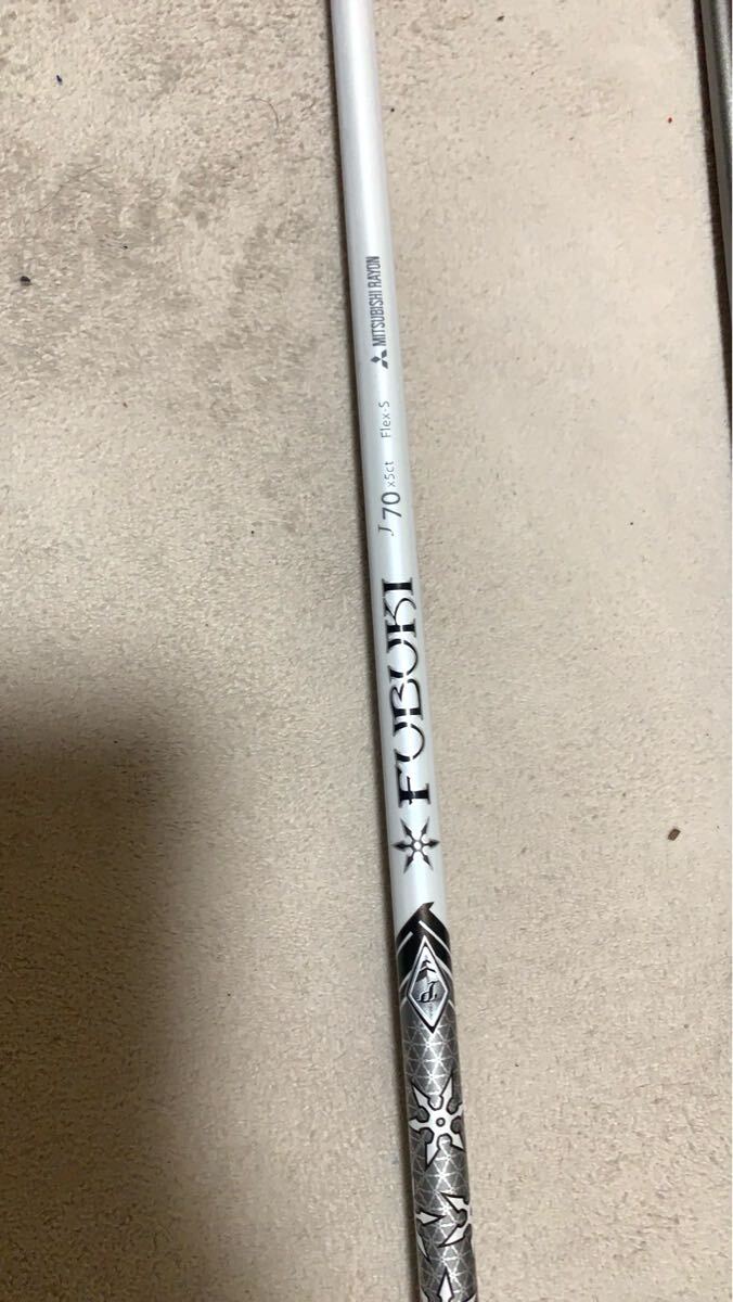 Yahoo!オークション - 三菱レイヨン FUBUKI J70 x5ct S テーラーメイド...