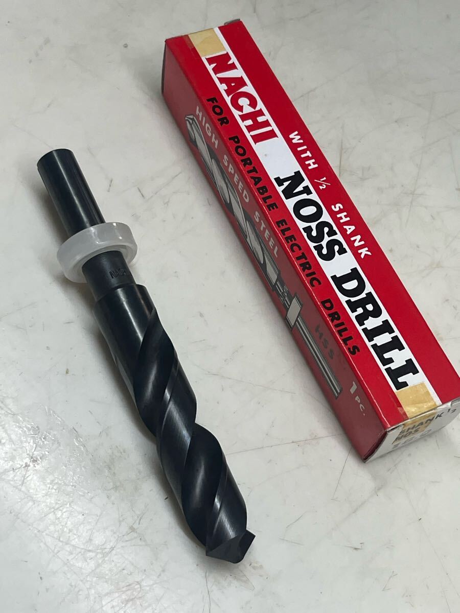 Yahoo!オークション - NACHI 1/2シャンク ノスドリル φ18.0mm 未使用