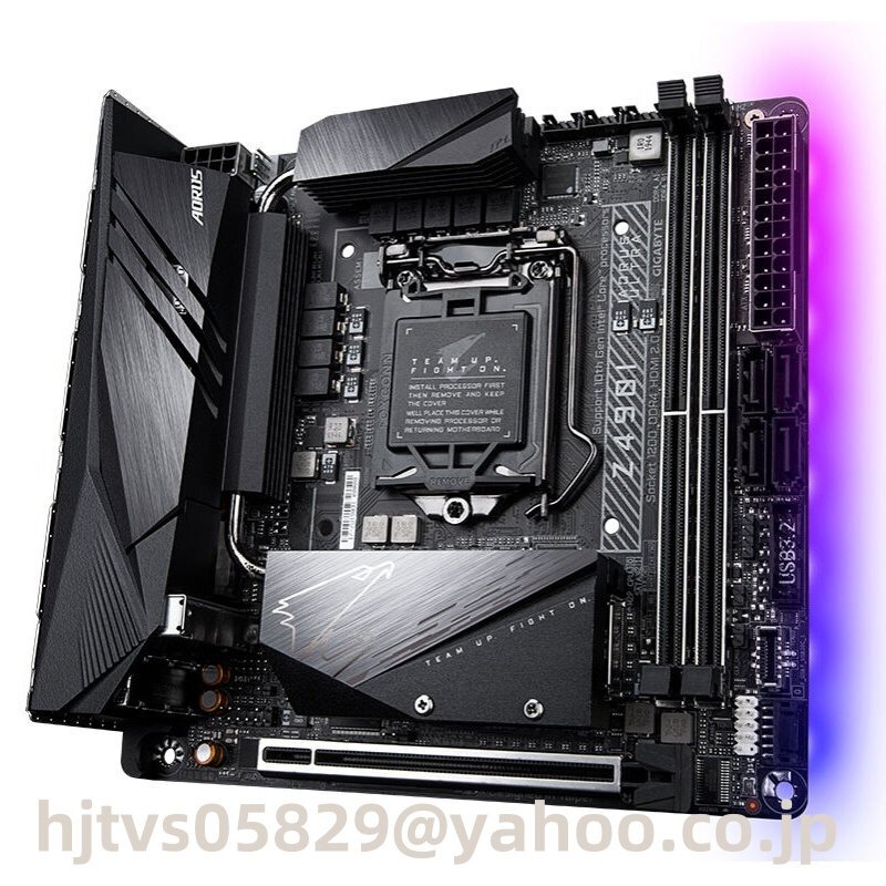 Yahoo!オークション - GIGABYT Z490 I AORUS ULTRA ザーボード Intel Z...