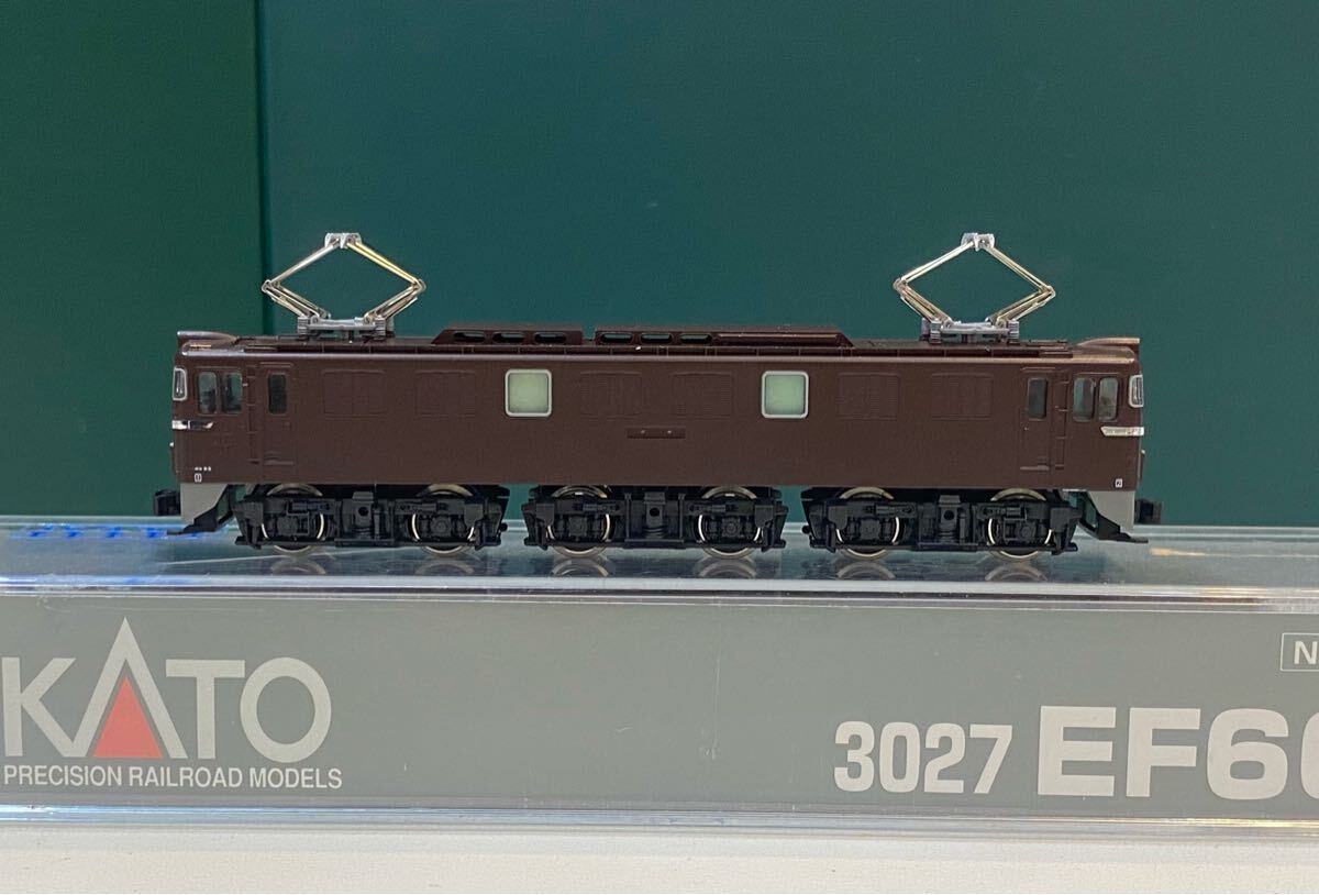 Yahoo!オークション - Nゲージ KATO 3027 EF60 茶