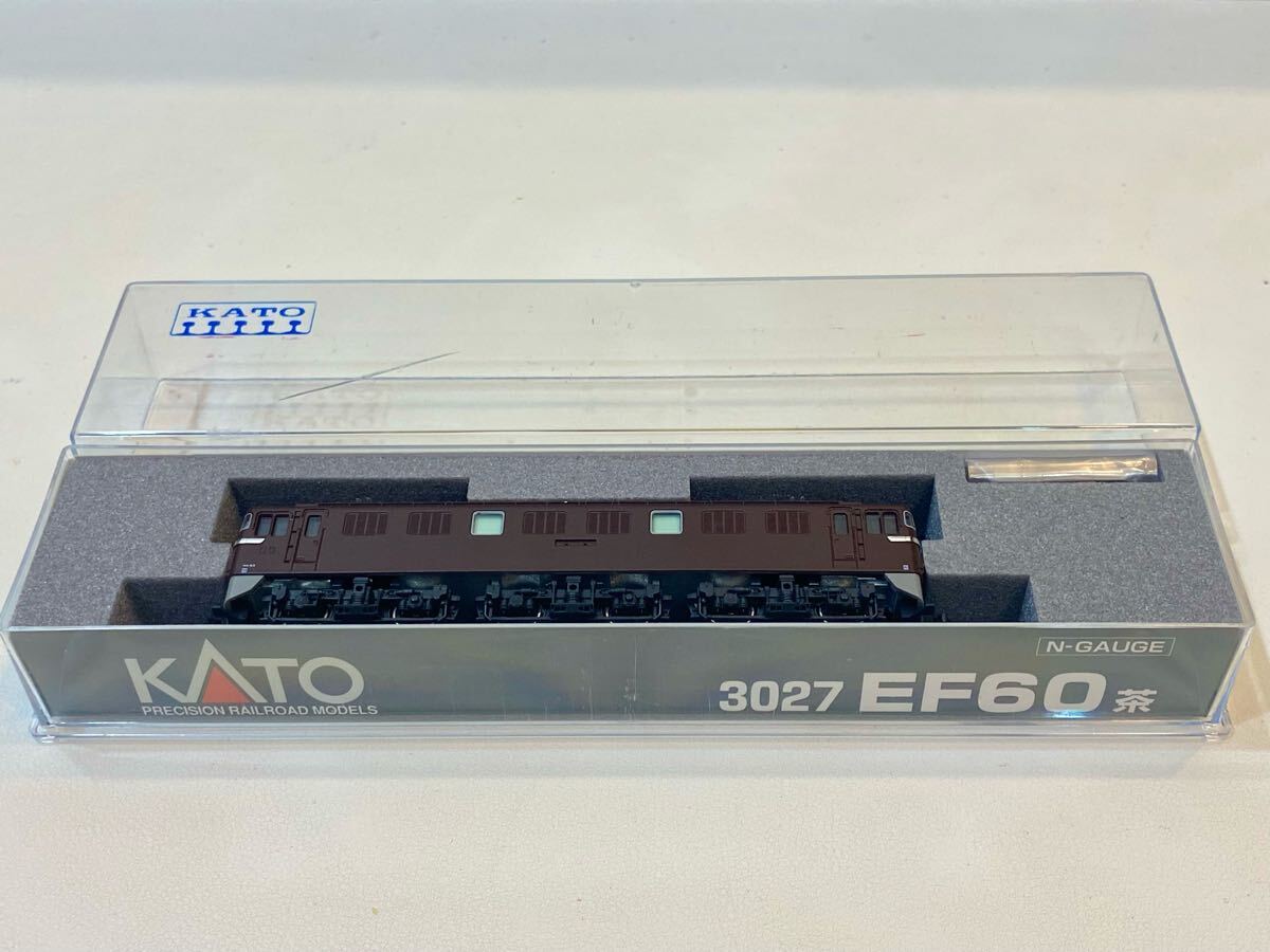 Yahoo!オークション - Nゲージ KATO 3027 EF60 茶