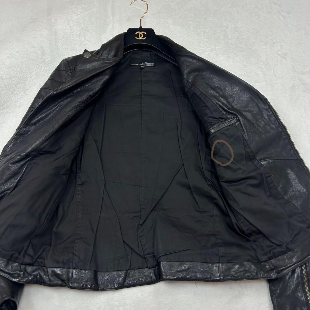 F542 M 46 アボルダージュ ヒロムタカムラ ラムレザー JKT F542 M 46 アボルダージュ ヒロムタカムラ ラムレザー JKT