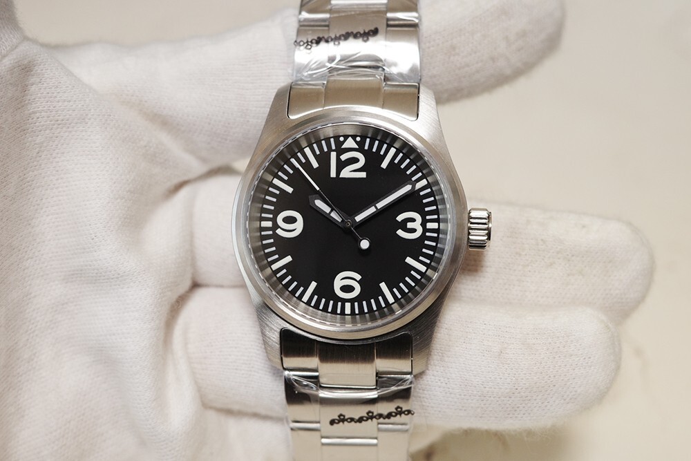 Yahoo!オークション - 新品 ノーロゴ ミリタリーウォッチ 36mm TMI セ...