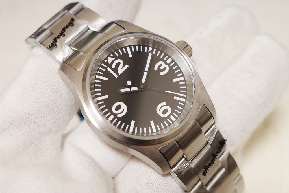 Yahoo!オークション - 新品 ノーロゴ ミリタリーウォッチ 36mm TMI セ...