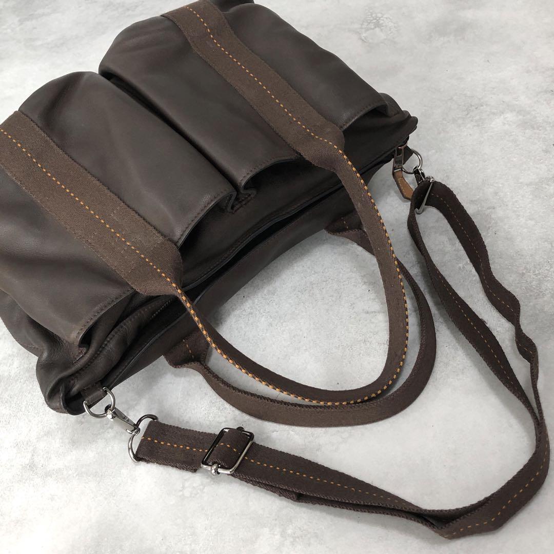 HERMES エルメス キャラバンホリゾンタル MM 2way ハンドバッグ HERMES エルメス キャラバンホリゾンタル MM 2way ハンドバッグ