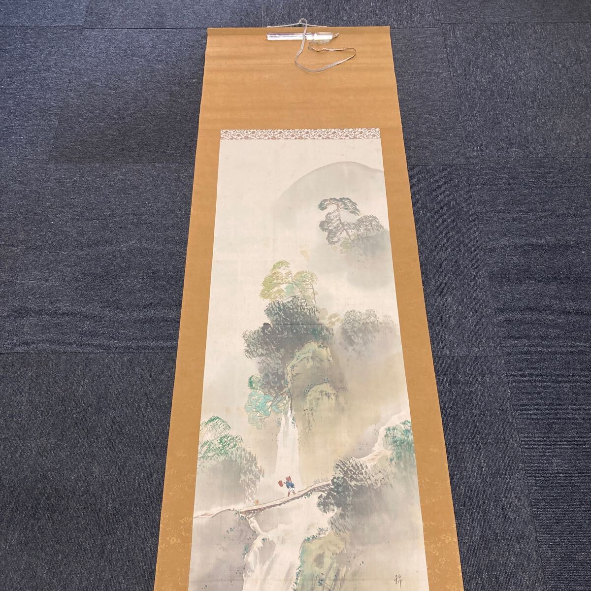 Yahoo!オークション - 【模写】掛軸 錦仙 絹本 箱無 同梱可能 No.5949