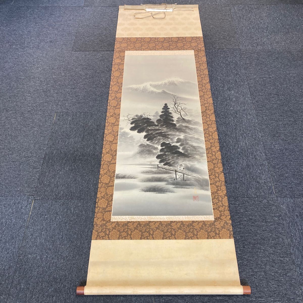 Yahoo!オークション - 【模写】掛軸 大進 絹本 箱無 同梱可能 No.5783