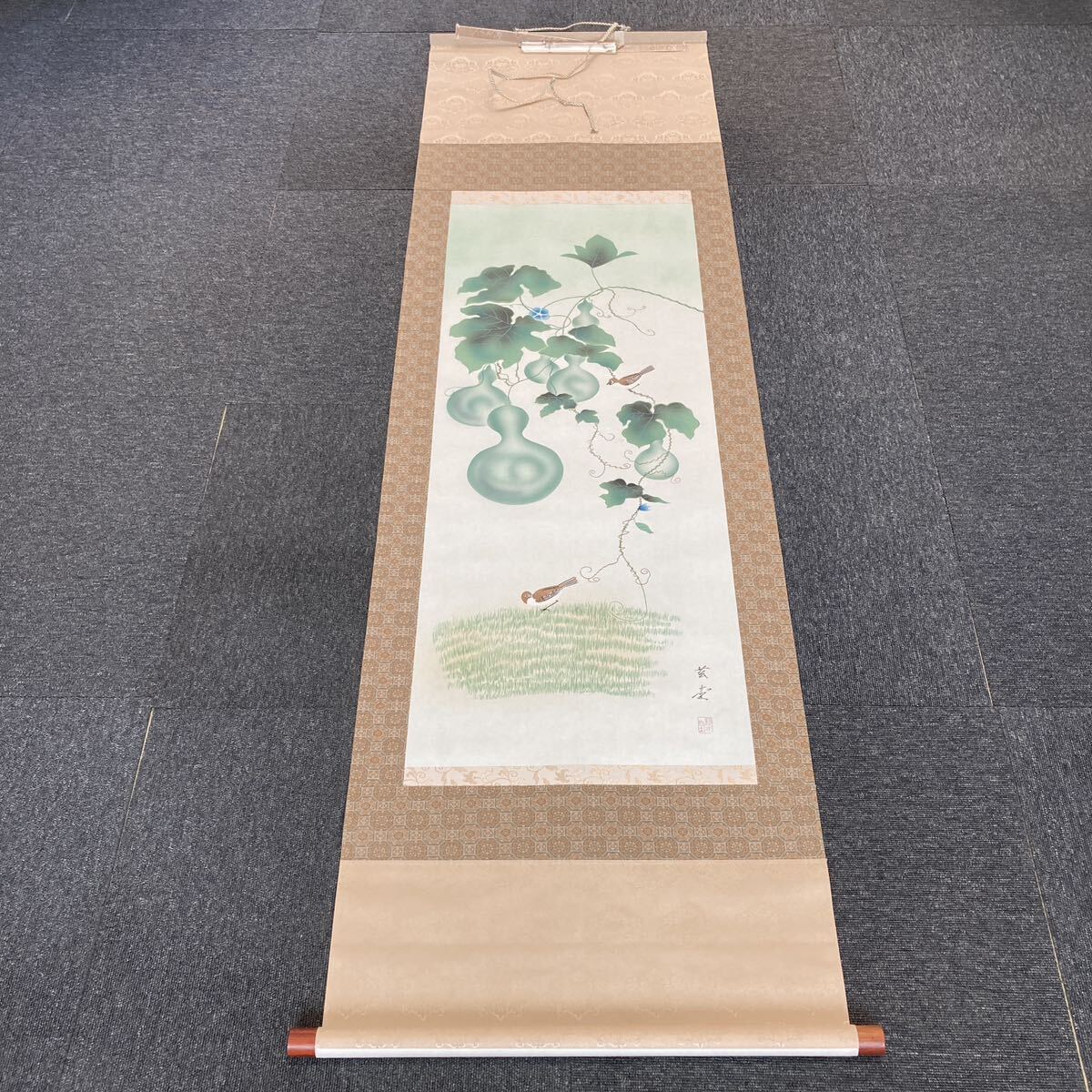 Yahoo!オークション - 【模写】掛軸 芸堂 絹本 箱無 同梱可能 No.5785