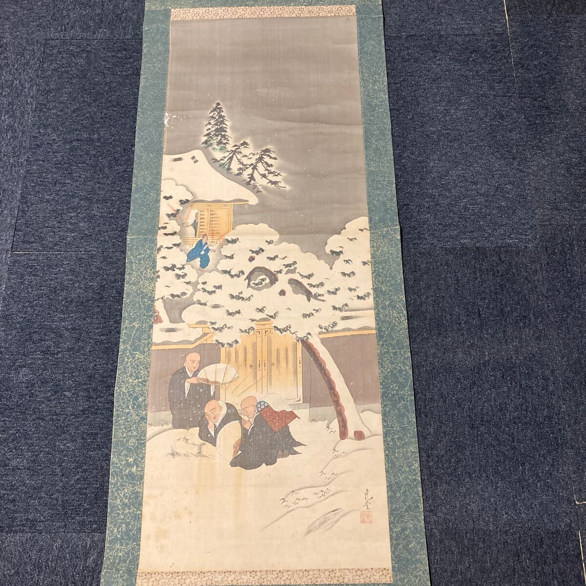 Yahoo!オークション - 【模写】掛軸 光堂 絹本 箱無 同梱可能 No.5566