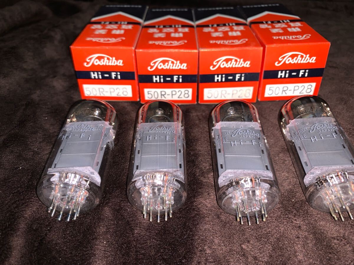 Yahoo!オークション - 東芝製の50R-P28真空管 HI-FIオーディオ向けMT管...