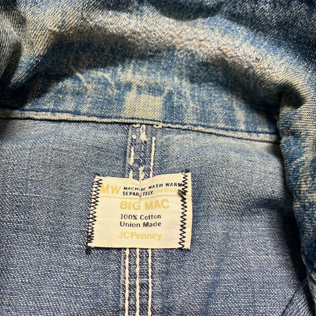 Yahoo!オークション - 60s USA製 BIG MAC ビッグマック カバーオール ...