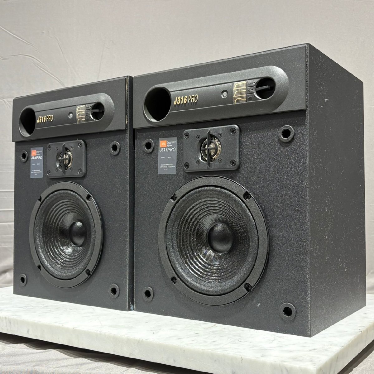 Yahoo!オークション - 【C】 JBL J316 PRO スピーカーペア ジェイビー...