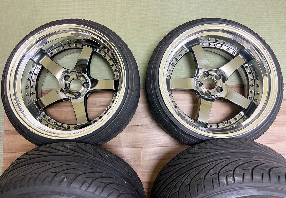 Yahoo!オークション - 【美品】SSR プロフェッサー SP4 18インチ 10J 8...