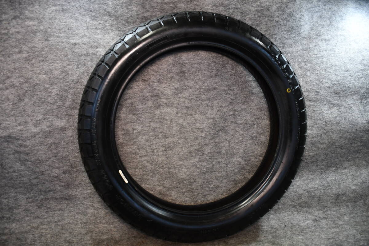 Yahoo!オークション - 【Y25-1038】オートバイ用 DUNLOP K87 3.50-18WT...
