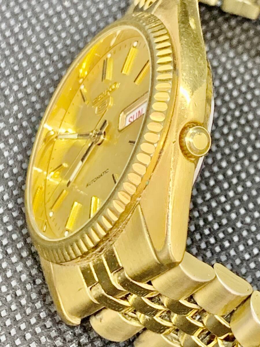 FK1345】中古現状品/SEIKO/セイコー5/デイデイト/7S26-3110/自動 FK1345】中古現状品/SEIKO/セイコー5/デイデイト/7S26-3110/自動