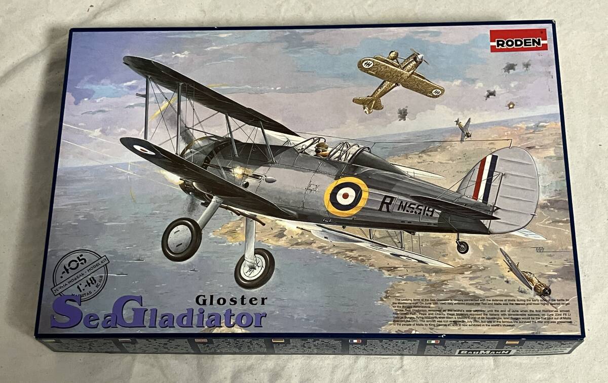Yahoo!オークション - RODEN Gloster Sea Gladiator 1/48