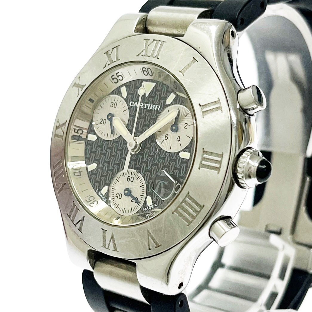 Yahoo!オークション - 【箱付き】Cartier カルティエ 2424 ヴァンテア...