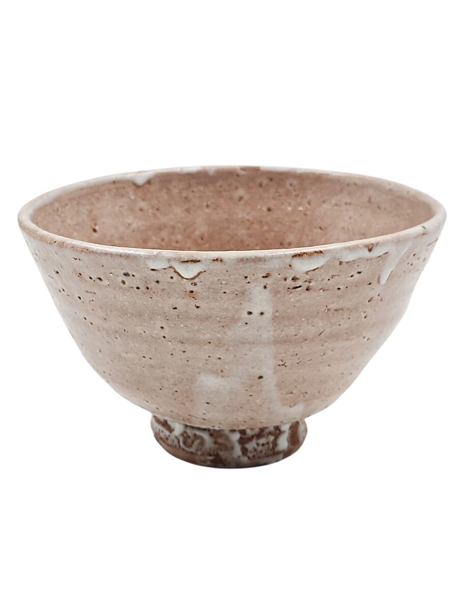 ≪茶道具≫ 萩焼【吉賀大眉】『井戸 茶碗』 桐共箱 共布 栞 真作 ≪茶道具≫ 萩焼【吉賀大眉】『井戸 茶碗』 桐共箱 共布 栞 真作
