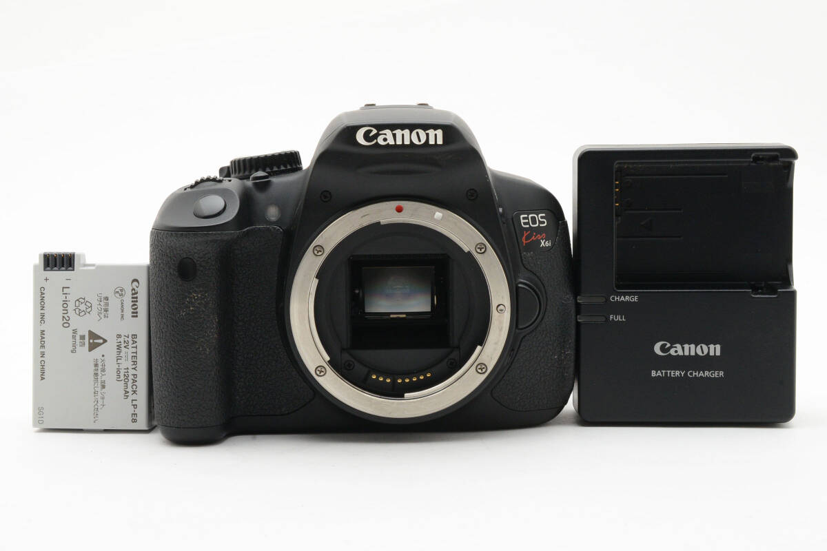 Yahoo!オークション - Canon EOS kiss X6i Body キヤノン デジタル一眼...