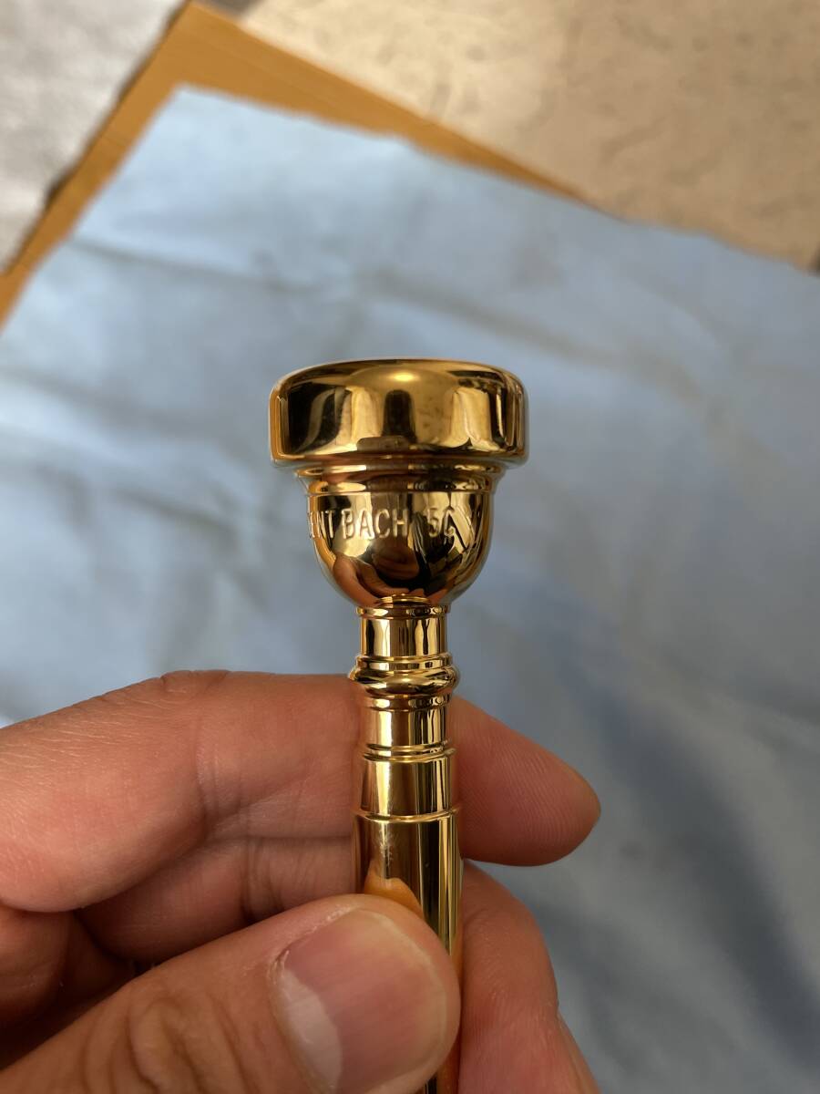 Yahoo!オークション - V.BACH 5C 金メッキ バック トランペット用マウ...