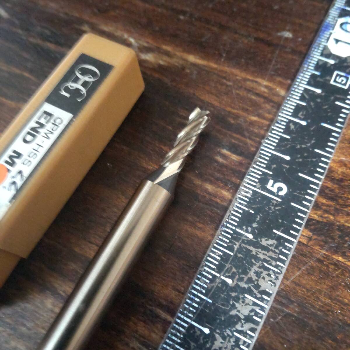 Yahoo!オークション - エンドミル OSG Φ4.5 4枚刃 CPM 1本 未使用 長...