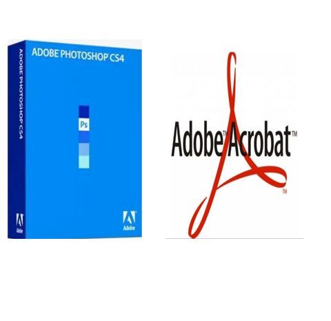 Yahoo!オークション - Adobe Photoshop CS4 / Acrobat 8 Pro for windo...