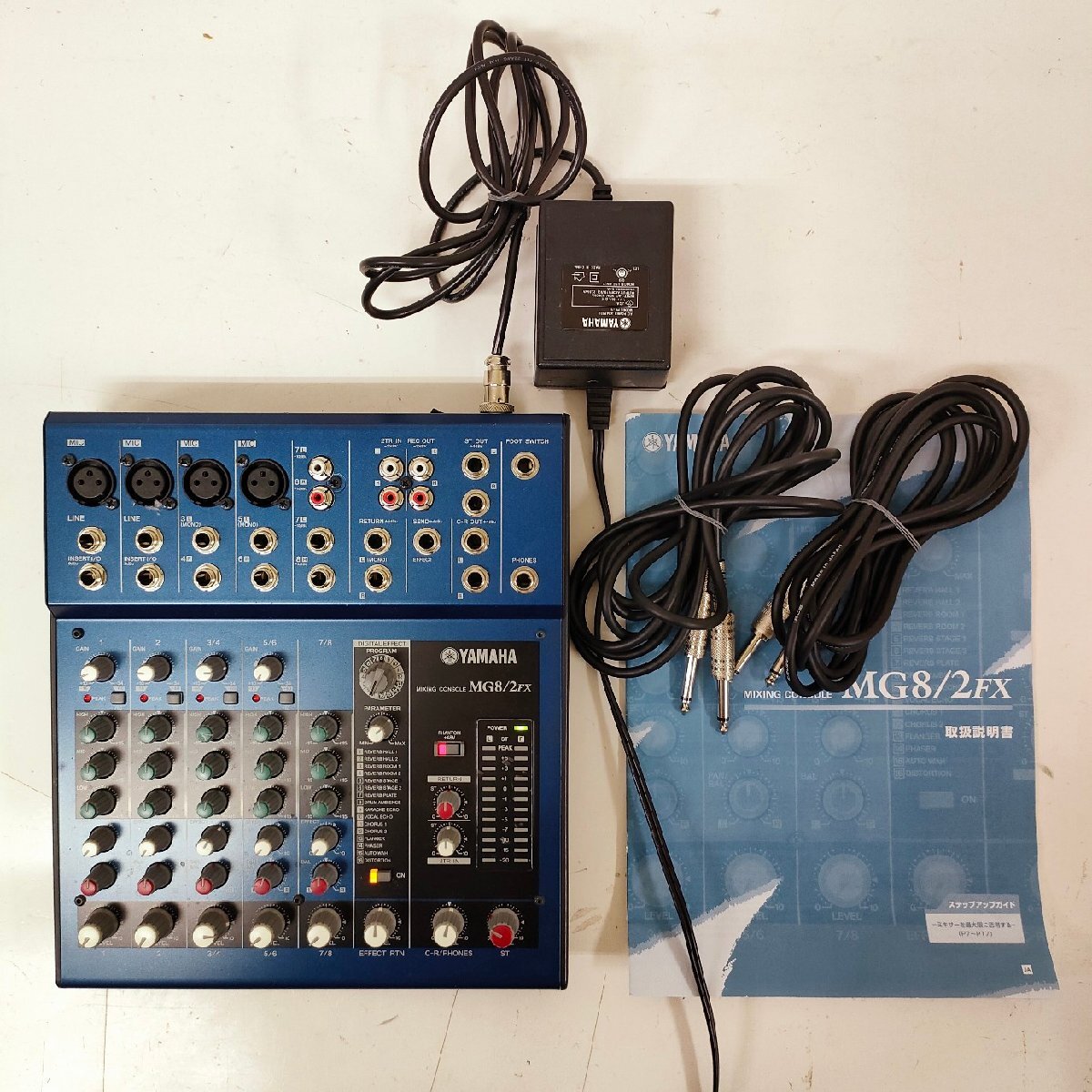 Yahoo!オークション - YAMAHA ヤマハ MG8/2FX ミキシングコンソール ...