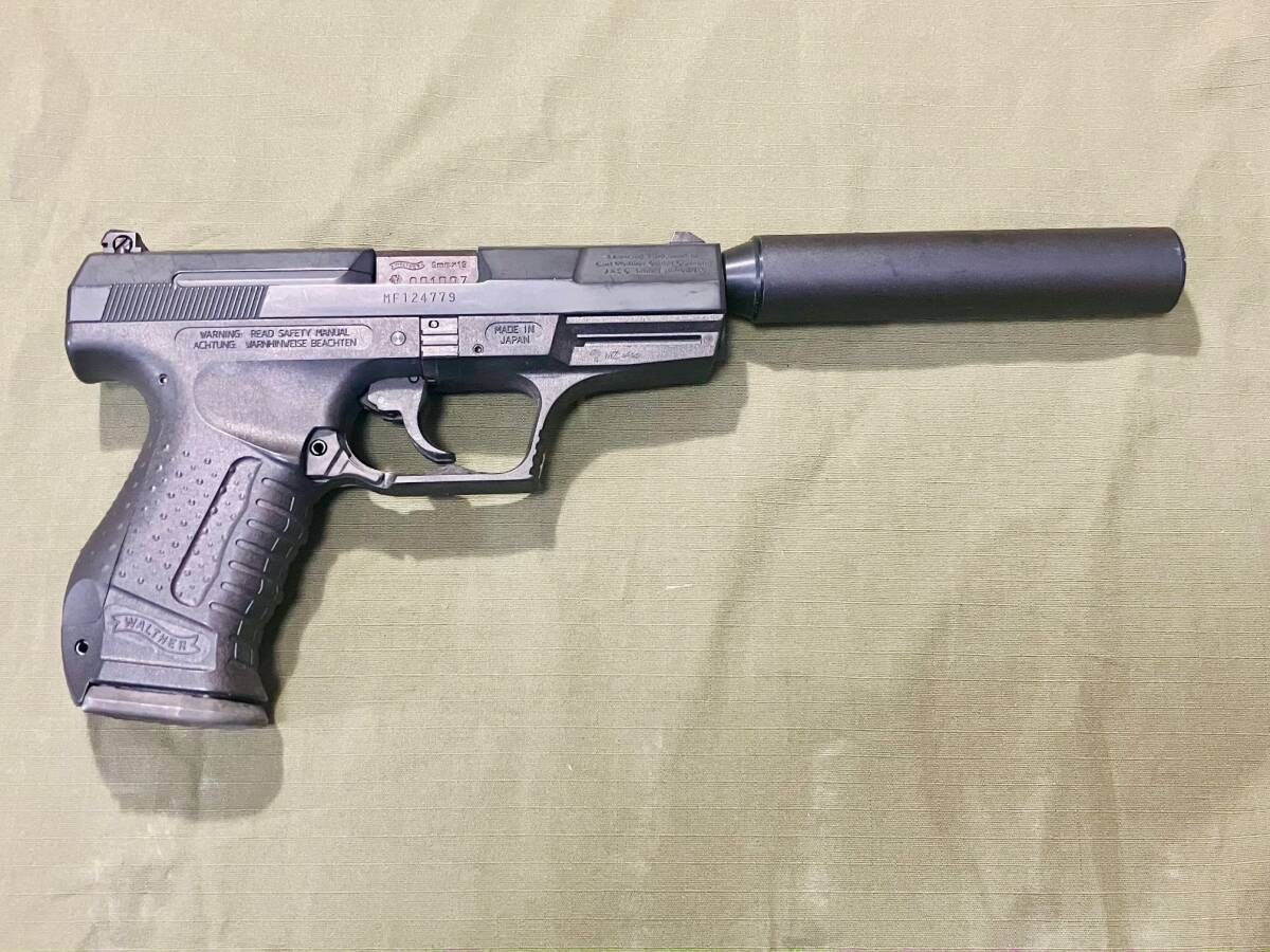Yahoo!オークション - 美品 マルゼン ワルサーP99 FS 固定スライドガス...