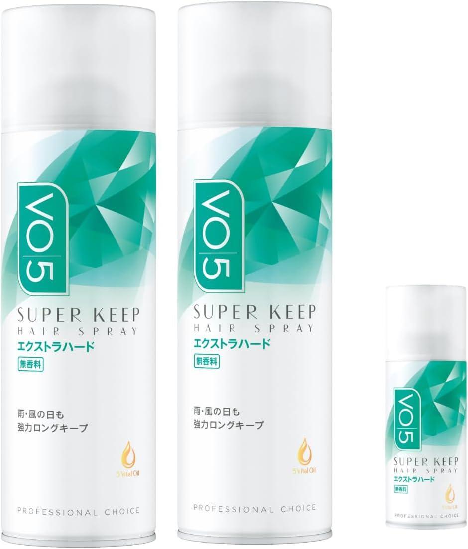 Yahoo!オークション - VO5 スーパーキープ ヘアスプレー [エクストラ...