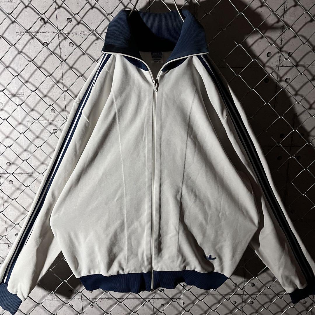 70s】adidas トラックジャケット ADS-3F 西ドイツ デサント 5 70s】adidas トラックジャケット ADS-3F 西ドイツ デサント 5