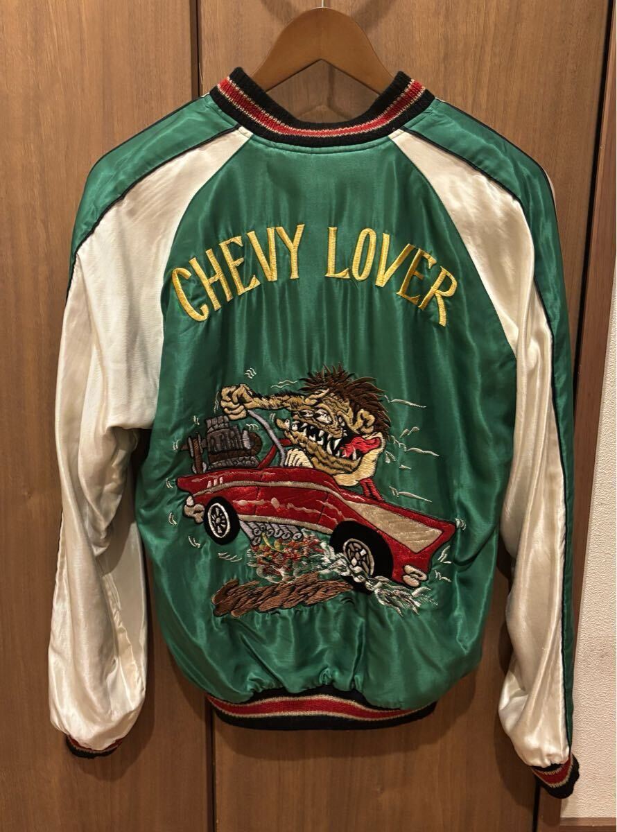 Yahoo!オークション - テーラー東洋 スカジャン 『CHEVY LOVER× Mt.FU...