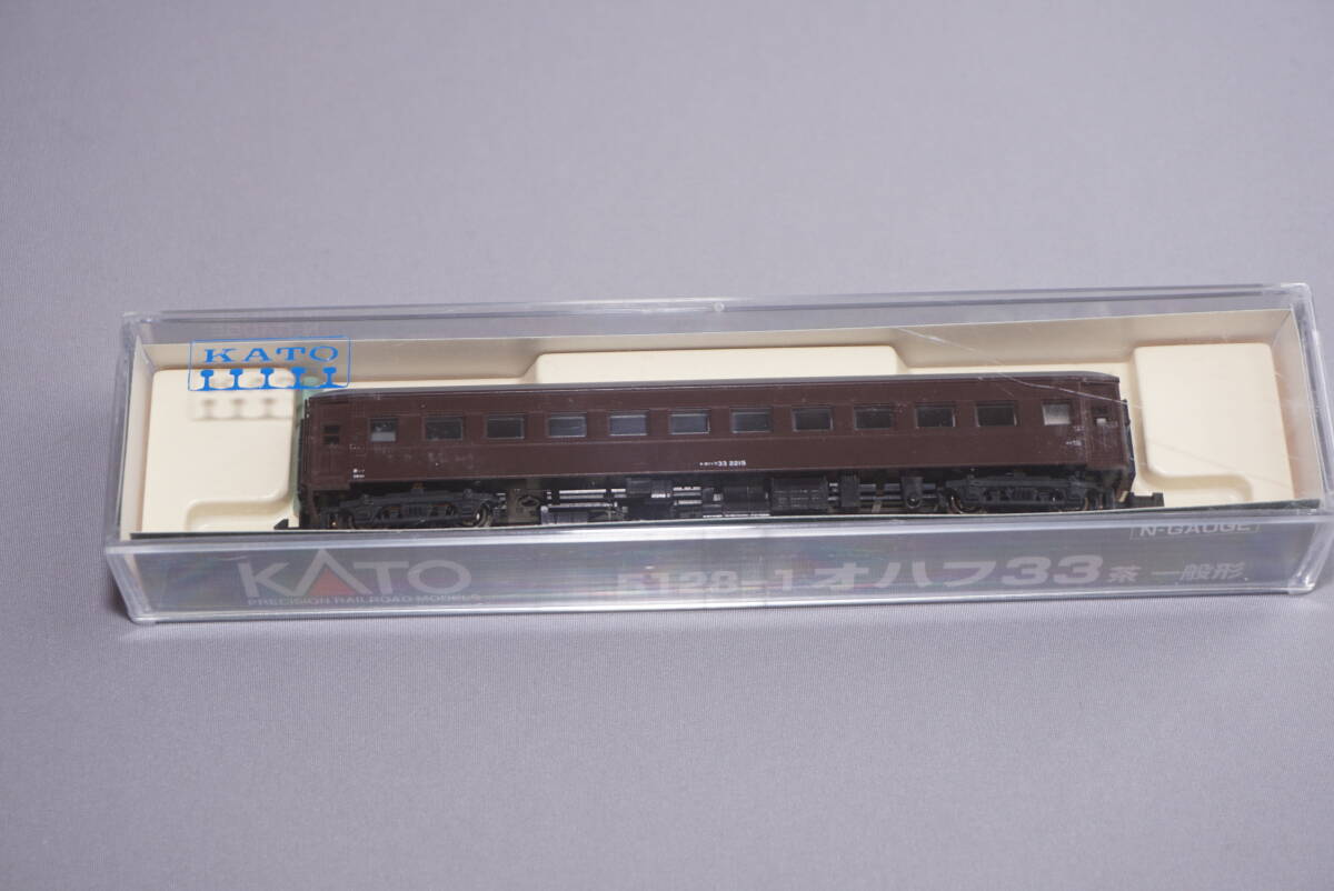 Yahoo!オークション - KATO 5128-1 オハフ33 2215 茶