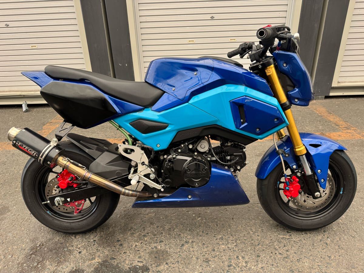 Yahoo!オークション - HRC GROM JC75レーサー （JC61）4速 6582km グロ...