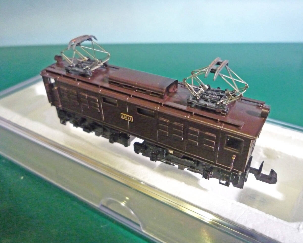 Yahoo!オークション - Nゲージ「ED17 金属キット 模型店組立品（動力...