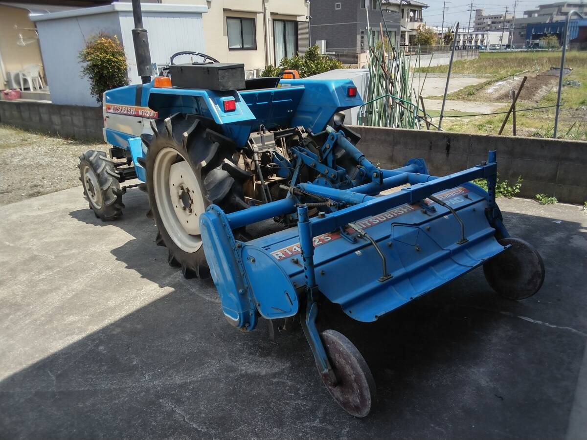 兵庫県発☆三菱トラクターMT2201D☆22馬力☆4WD☆自動耕深四輪 兵庫県発☆三菱トラクターMT2201D☆22馬力☆4WD☆自動耕深四輪