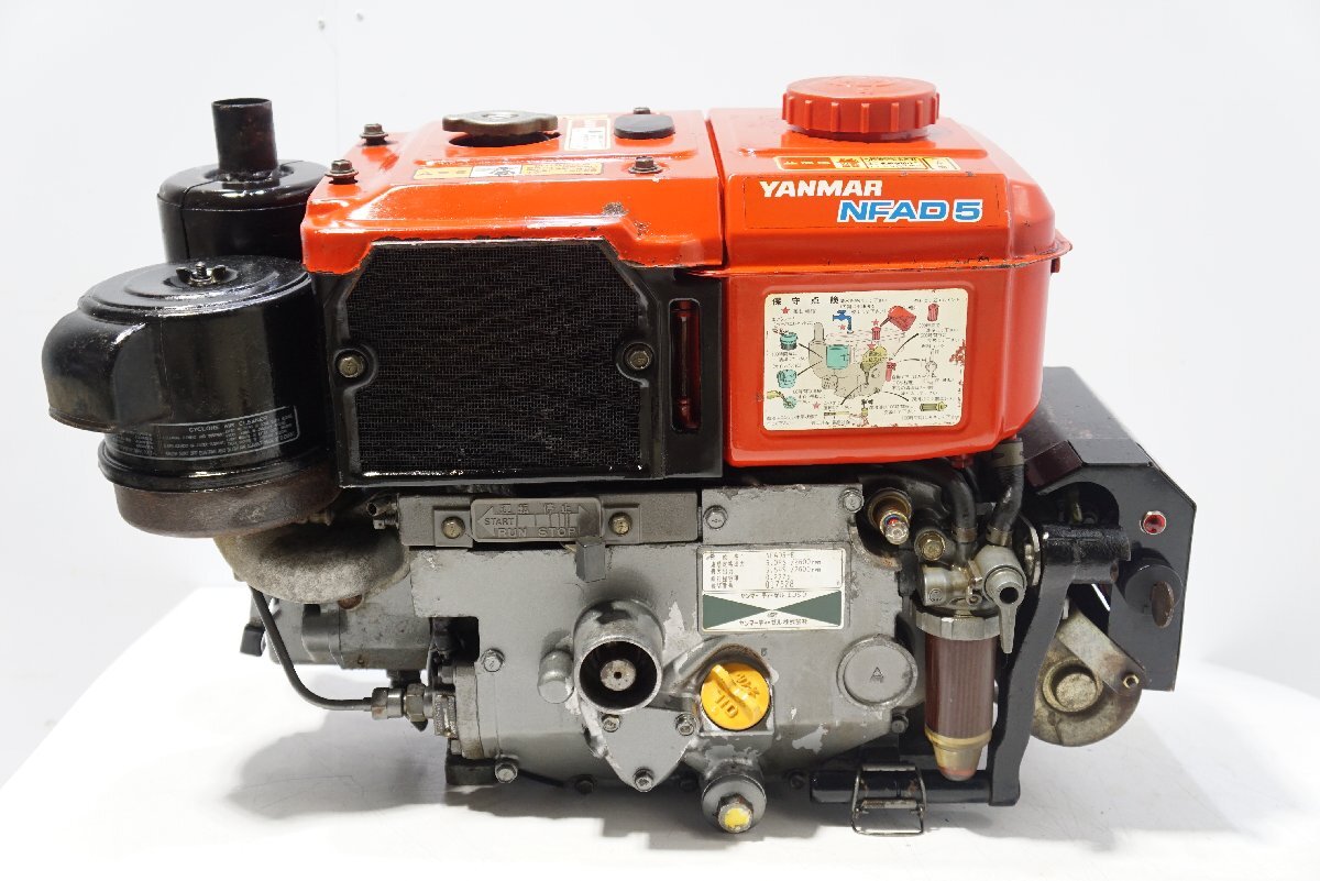 Yahoo!オークション - 西P YANMAR ヤンマー ディーゼルエンジン NFAD5-...
