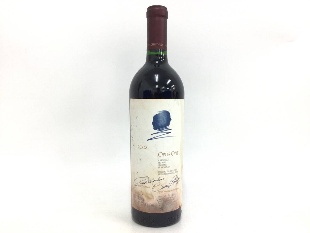 ワイン wine オーパスワン 2008 750ml 14.5% 重量番号:2(Z-2 ワイン wine オーパスワン 2008 750ml 14.5% 重量番号:2(Z-2