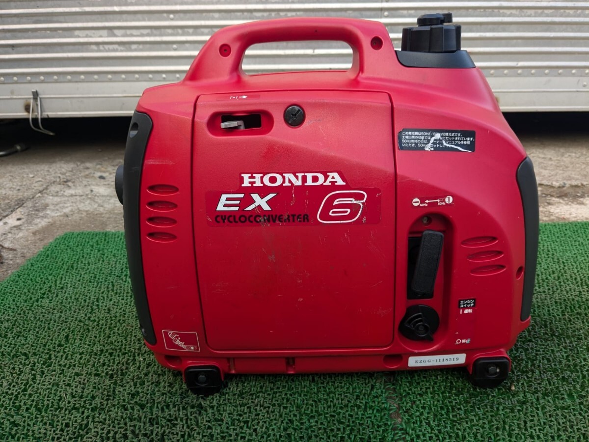 Yahoo!オークション - HONDA サイクロコンバーター発電機⑤ EX6 50Hz/...