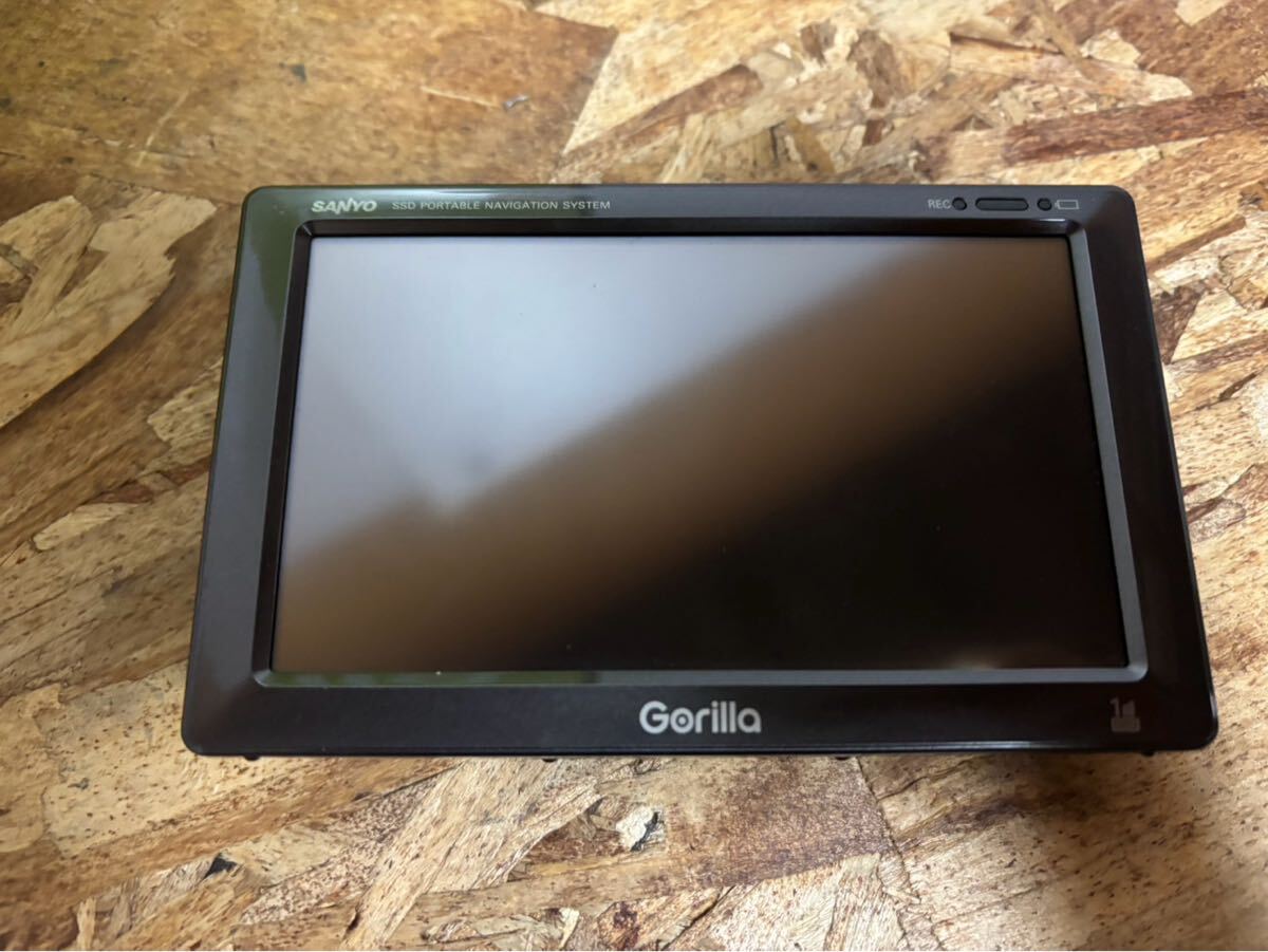Yahoo!オークション - B231 通電のみ サンヨー SSDポータブルナビ ゴリ...