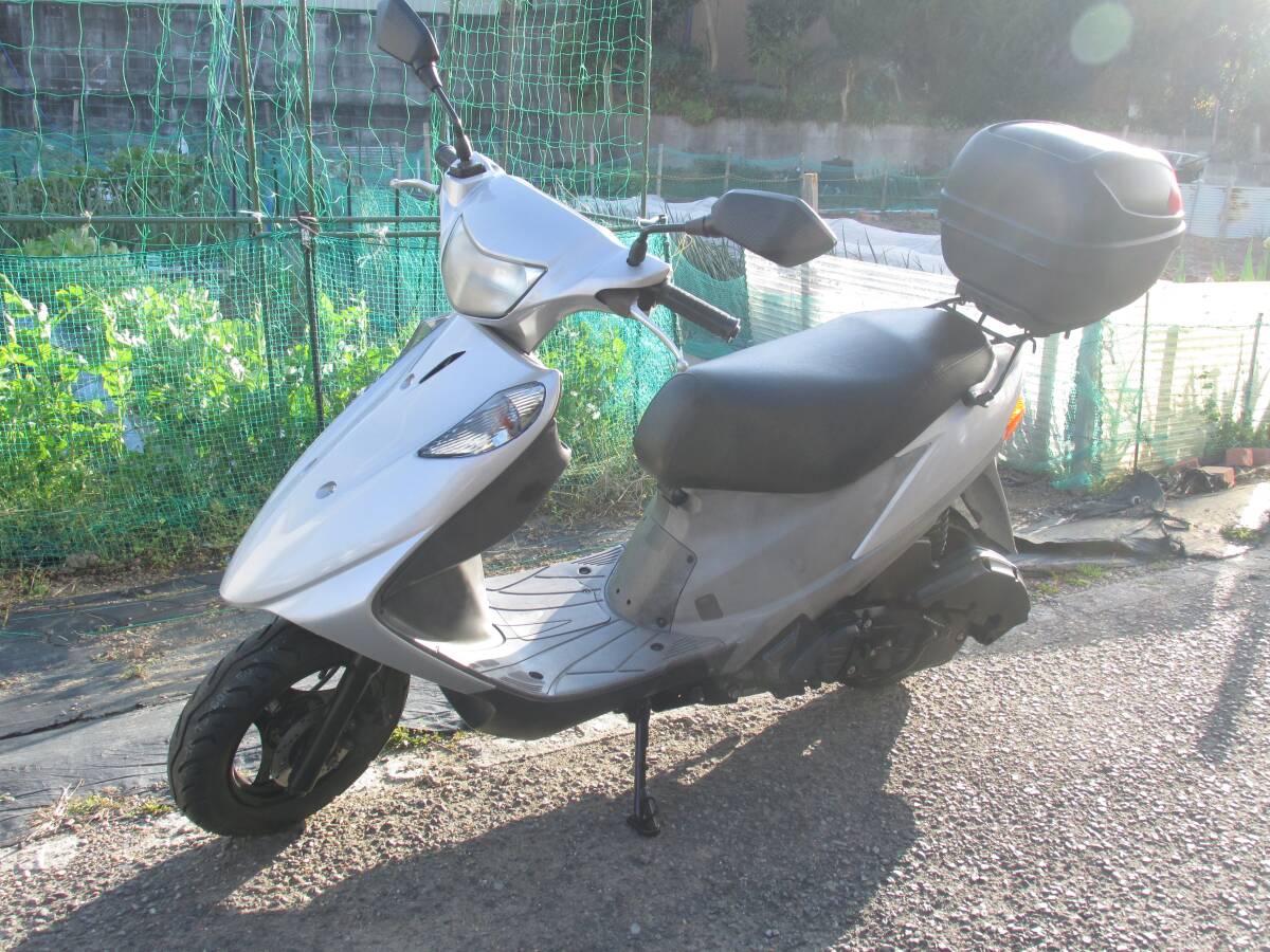 Yahoo!オークション - アドレスV125 K9 シルバー 整備済み 名古屋近辺...