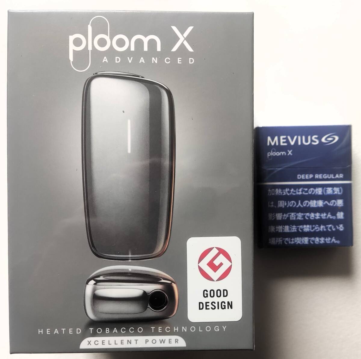 Yahoo!オークション - ploomX ADVANCED(色 シルバー)スターターキット...