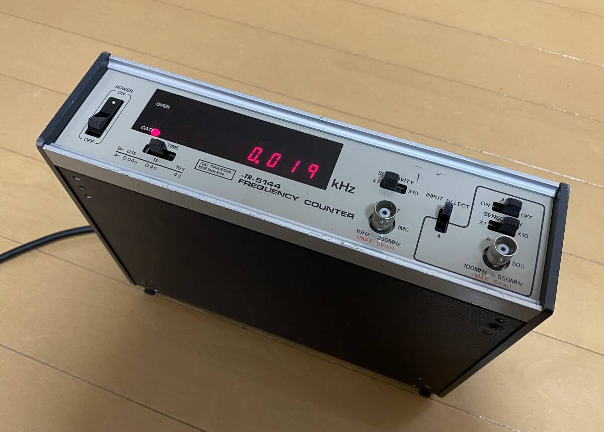 Yahoo!オークション - 武田 リケン 周波数カウンター TR-5144