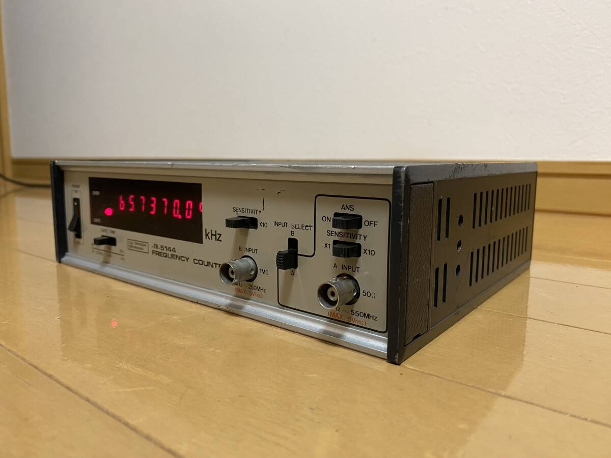 Yahoo!オークション - 武田 リケン 周波数カウンター TR-5144