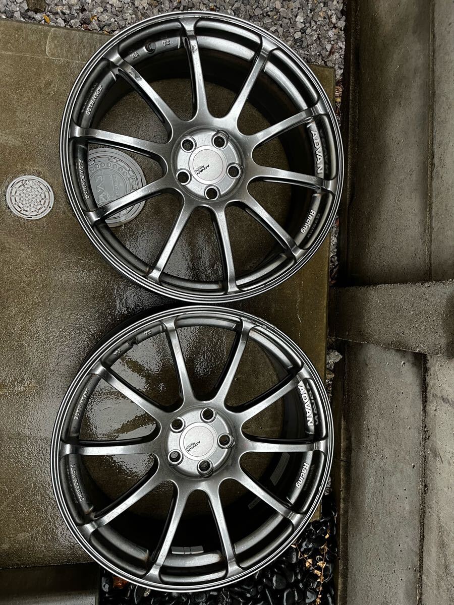 Yahoo!オークション - ADVAN Racing RS2 18インチ 7.5J PCD100 オフセ...