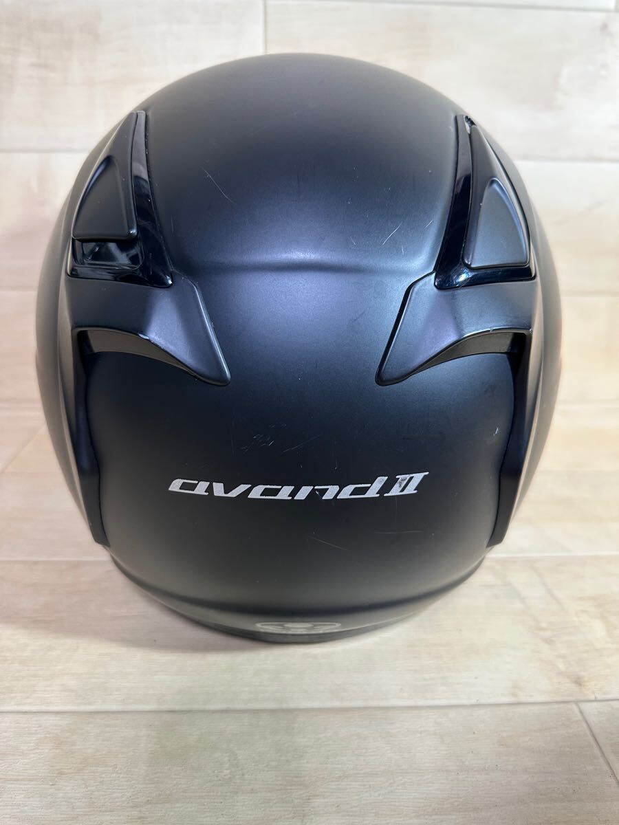 Yahoo!オークション - OGK KABUTO AVAND-2 ブラックメタリック M（57-5...