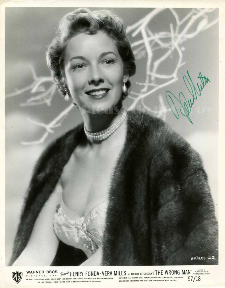 Yahoo!オークション - 1957年 「間違えられた男」 Vera Miles ヴェラ・...