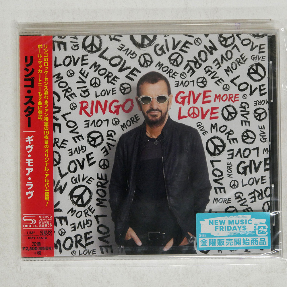 Yahoo!オークション - 帯 国内盤 リンゴ・スター/ギヴ・モア・ラヴ/UME...