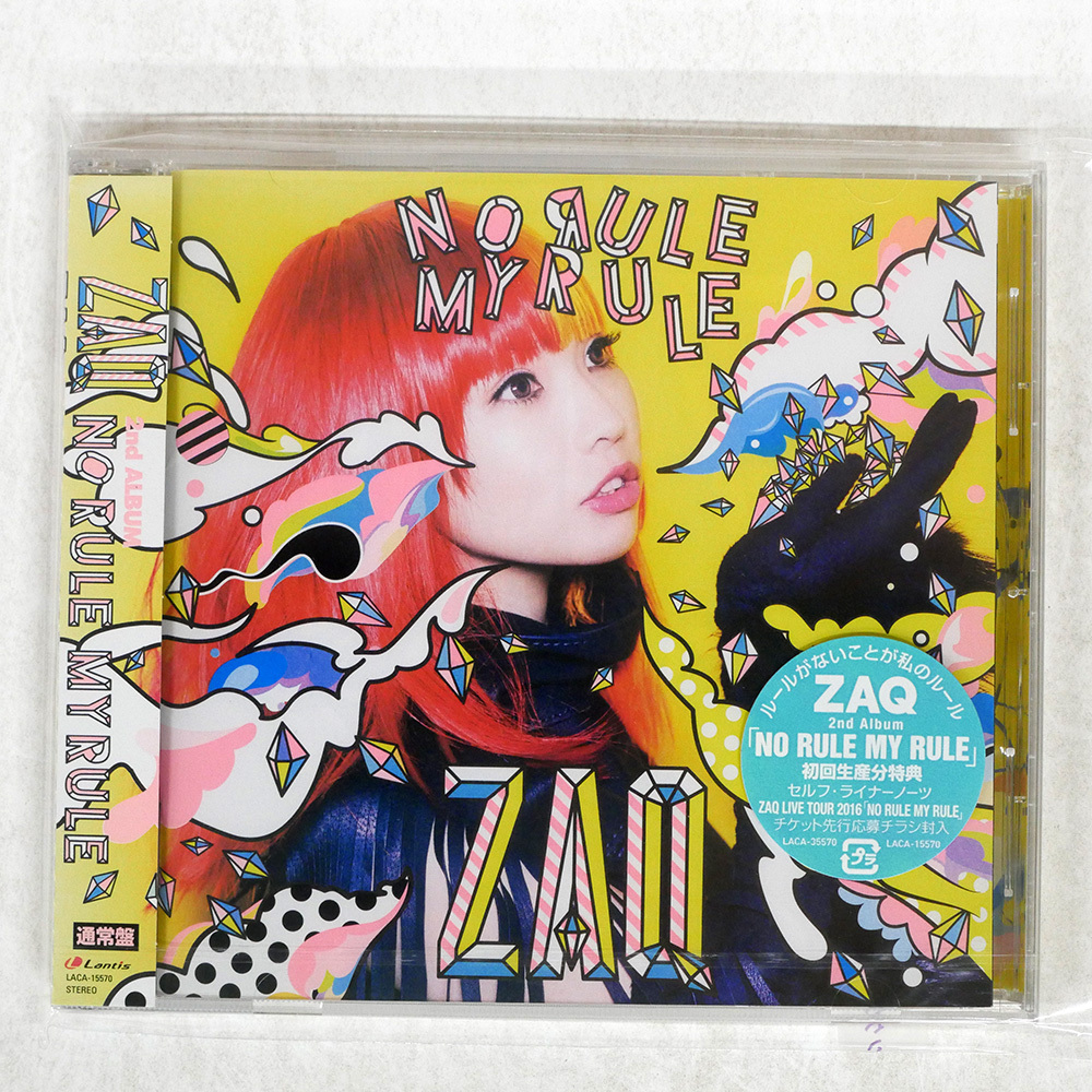 Yahoo!オークション - 未開封 ZAQ/NO RULE MY RULE/ランティス LACA155...
